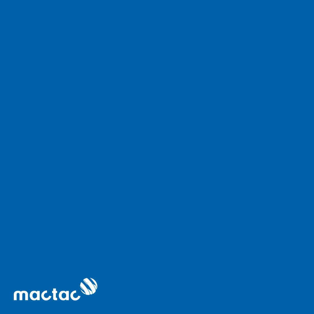 Mactac 9800 Pro 9839-11 Vivid Blue 1,23x1m - Print Supplies AS