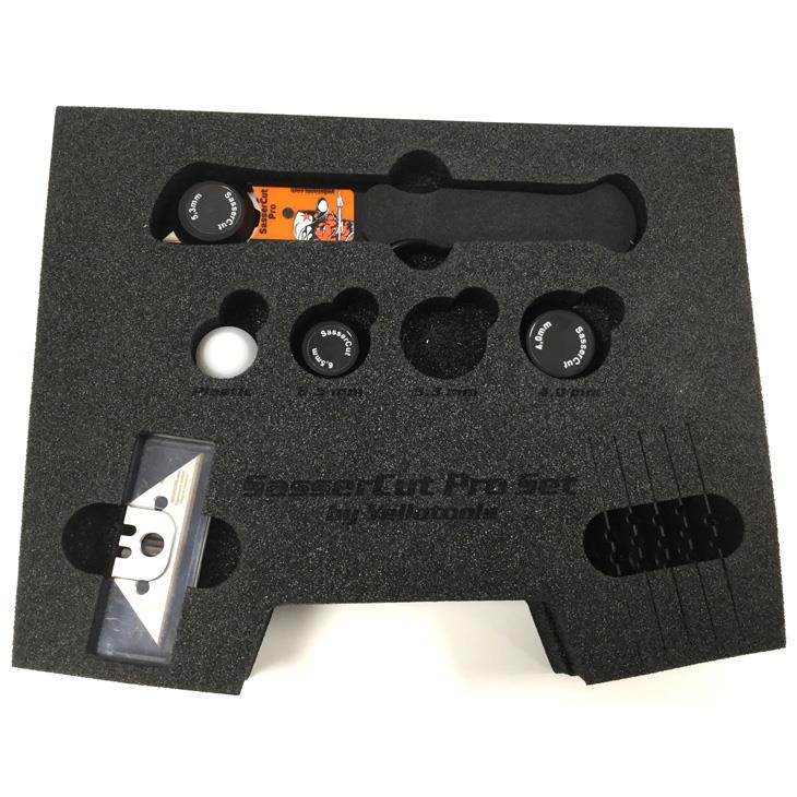 Yellotools SasserCut Pro Set kniv til bildører - Print Supplies AS